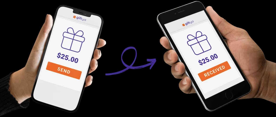 Textable Gift Cards, Fast and Personalized | GiftYa